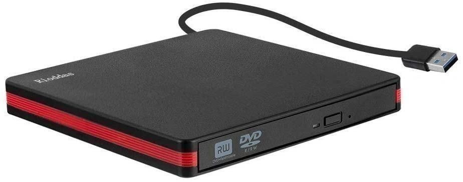 023) RIODDAS EXTERNAL CD DRIVE, USB 3.0 PORTABLE CD/DVD +/-RW DRIVE ...