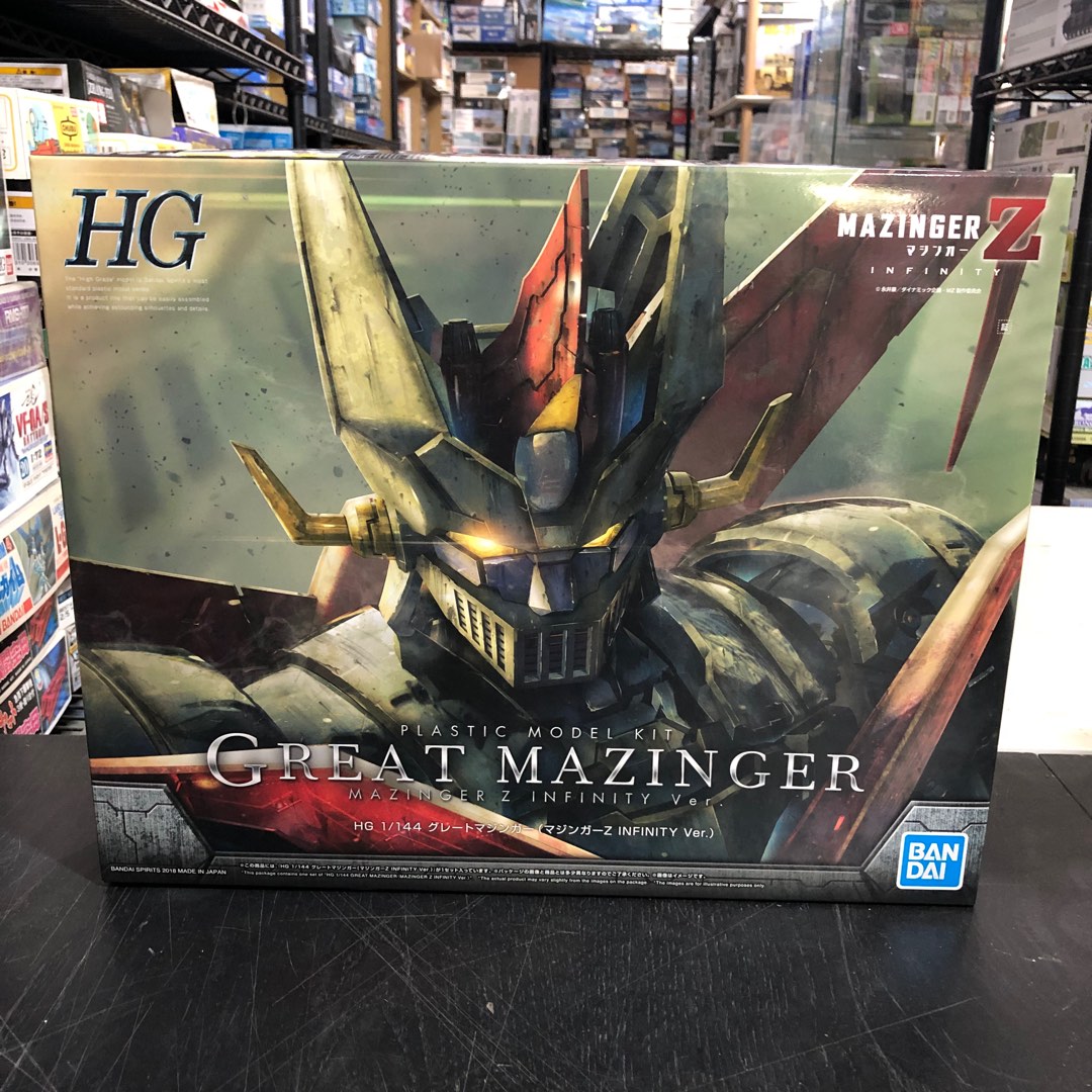 1/144 Bandai Great Mazinger Z Infinity Ver Model Kit, Hobbies & Toys ...