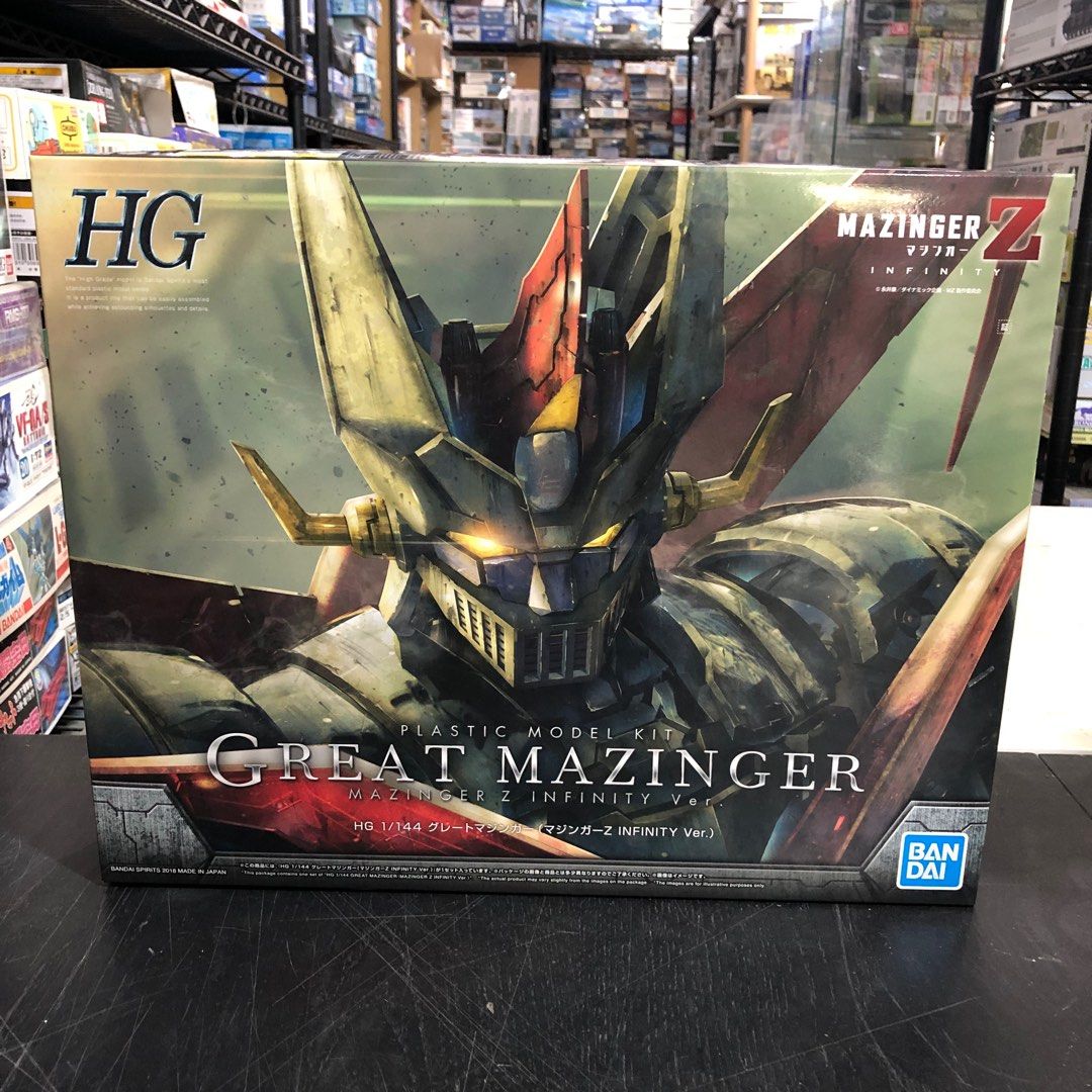 1/144 Bandai Great Mazinger Z Infinity Ver Model Kit, Hobbies & Toys ...