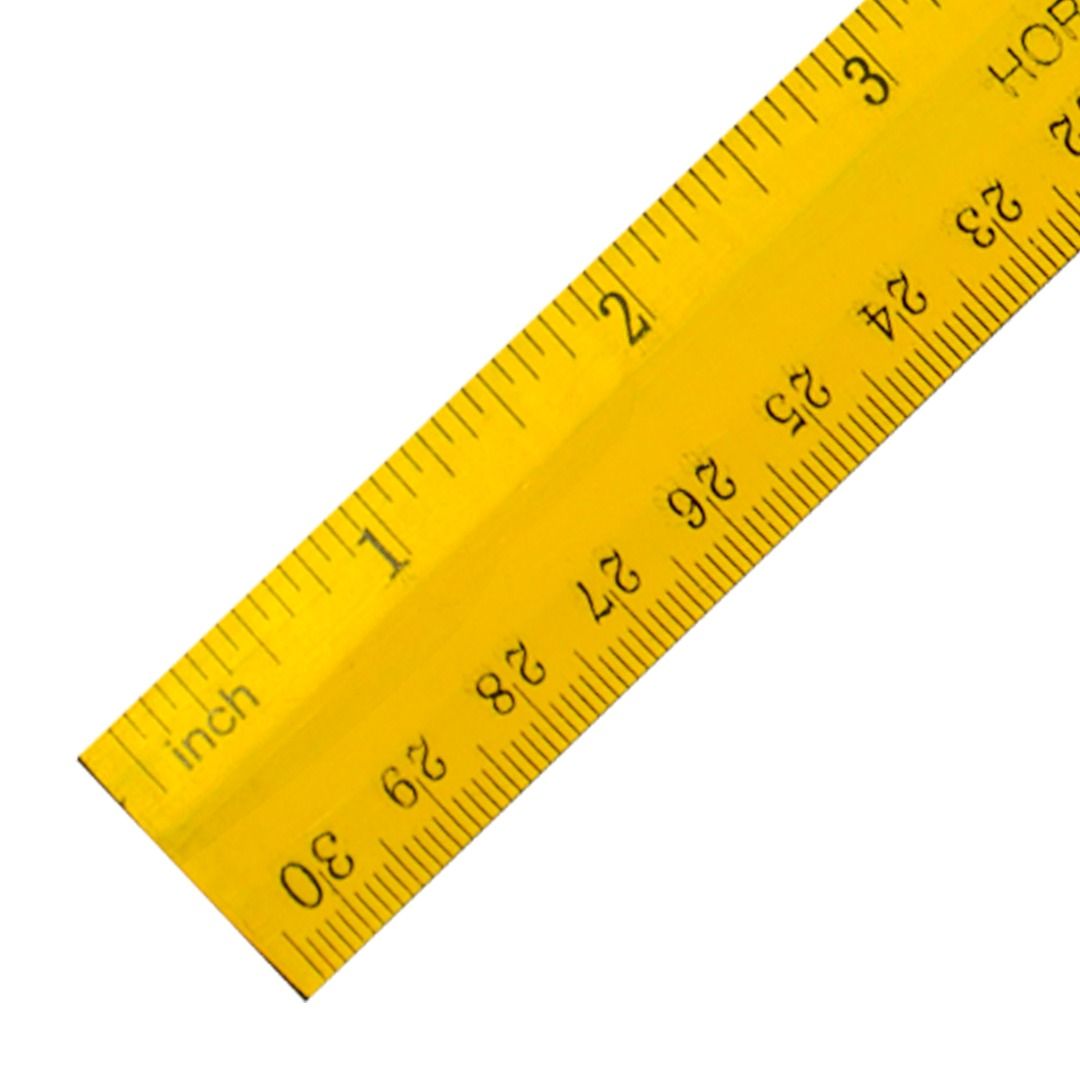 12-Inch Ruler Soft/Hard Clear/Neon/Wood Measuring Tool School Supply on ...