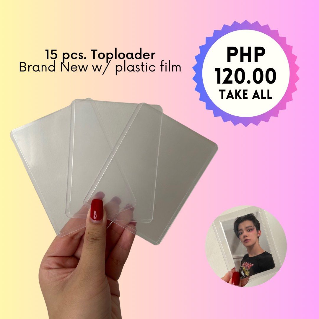 15 PCS TOPLOADER | BRAND NEW on Carousell