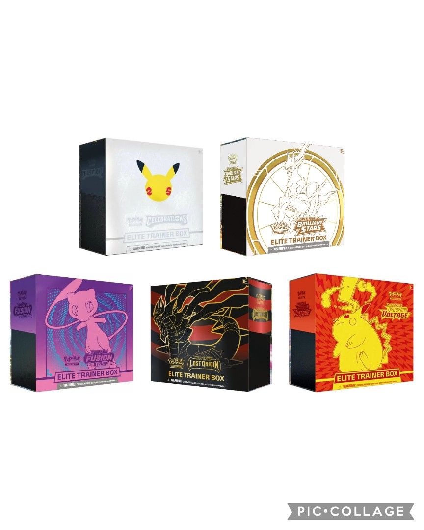 25th Anniversary Celebrations Lost Origin Brilliant Stars Vivid Voltage Fusion Strike elite ...