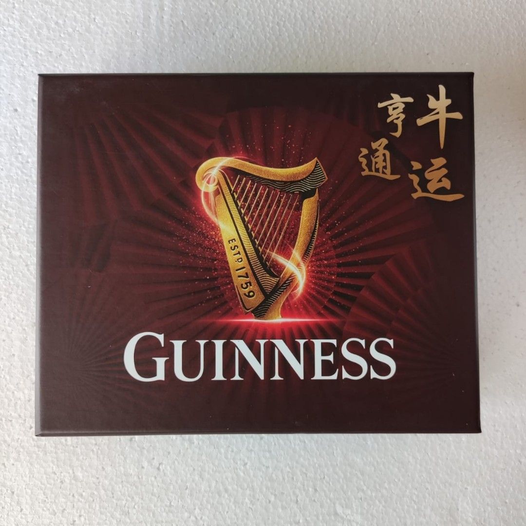2X Guinness Golden Limited Edition Playing Cards, Video Gaming, Gaming ...