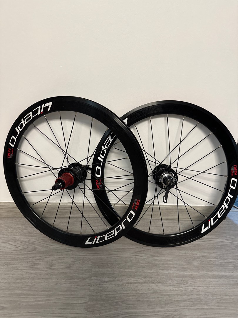 451 litepro wheel set, Sports Equipment, Bicycles & Parts, Parts ...