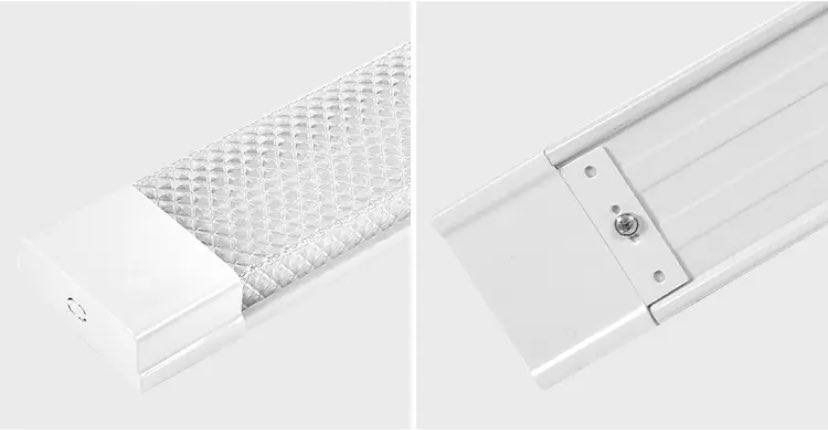 4Feet Led Batten Flat Light Tube Dust Proof Fixture 70 / 50W Daylight ...