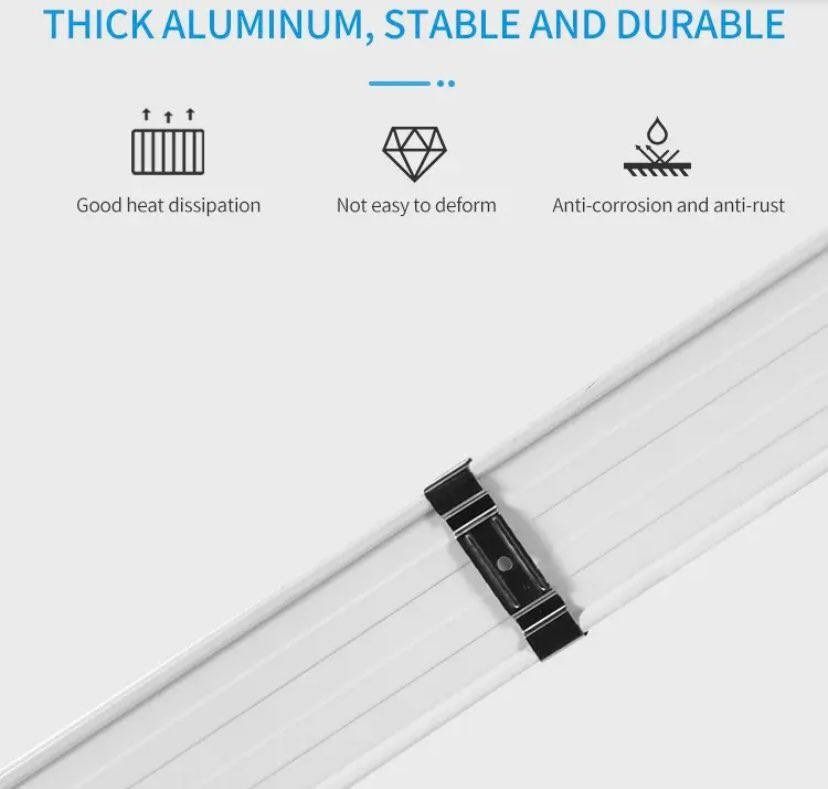 4Feet Led Batten Flat Light Tube Dust Proof Fixture 70 / 50W Daylight ...