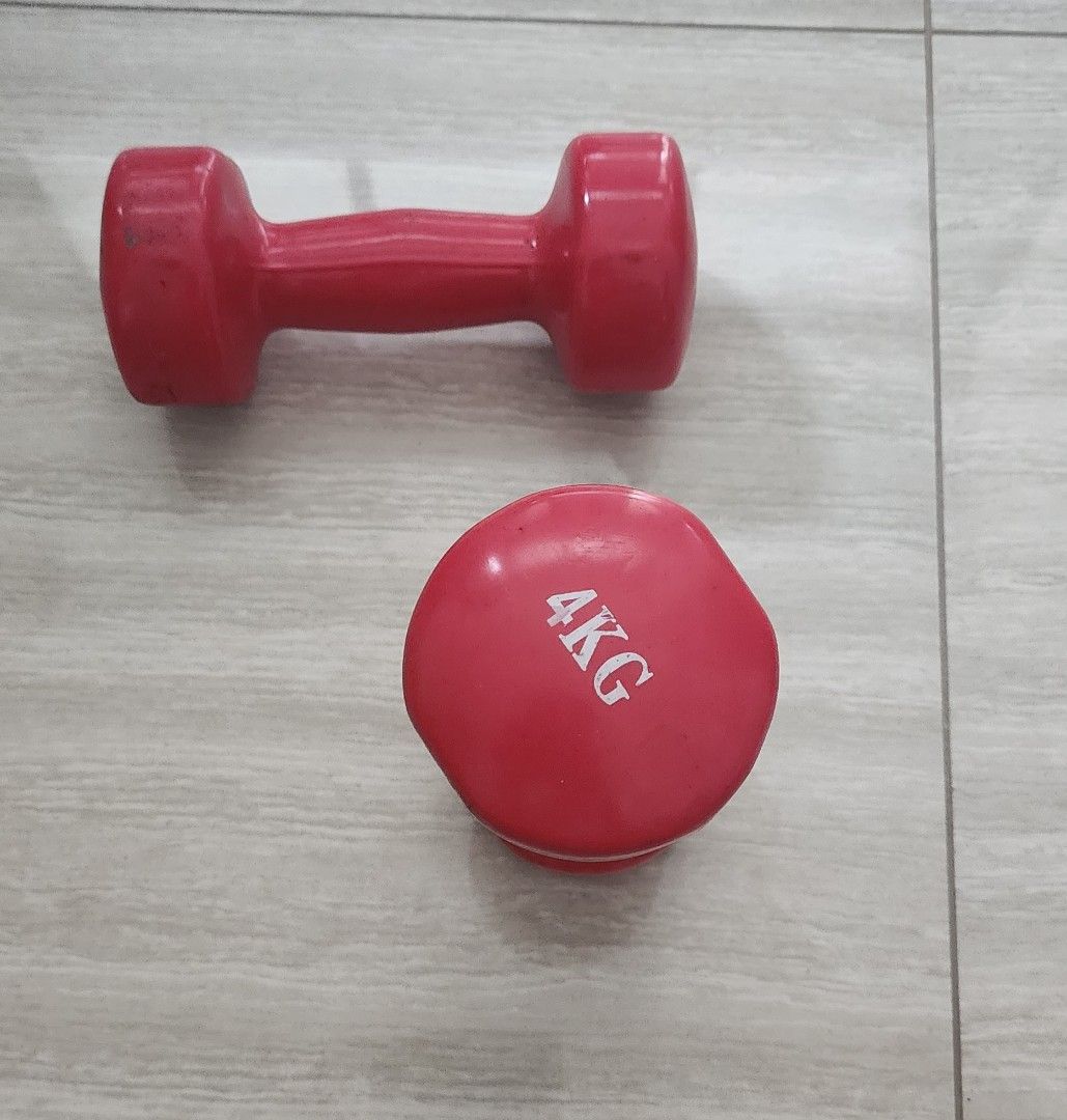 4kg dumbbell, Sports Equipment, Exercise & Fitness, Weights & Dumbbells ...
