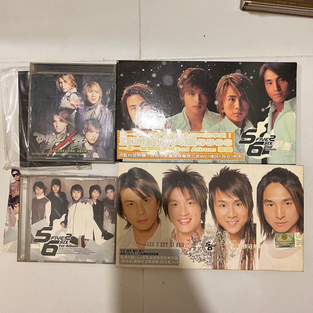 5566 Cd Album, Hobbies & Toys, Music & Media, CDs & DVDs on Carousell