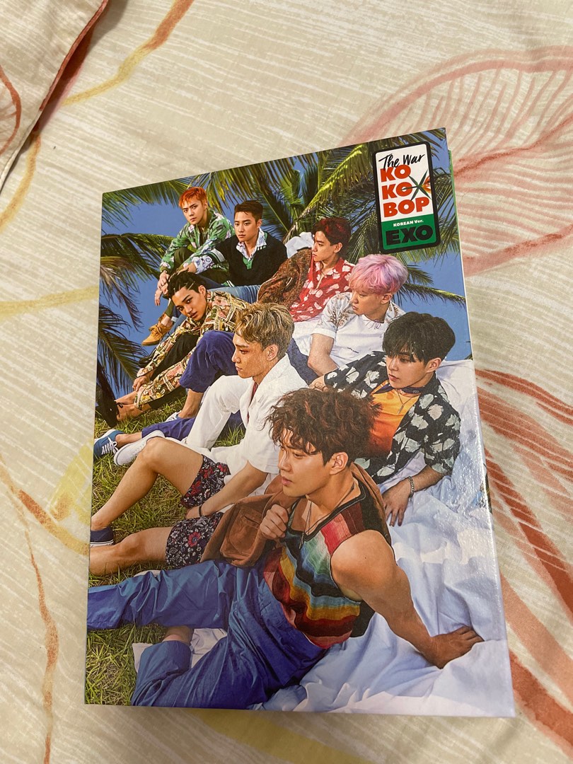 放 EXO kokopop album, 興趣及遊戲, 收藏品及紀念品, 韓流 - Carousell