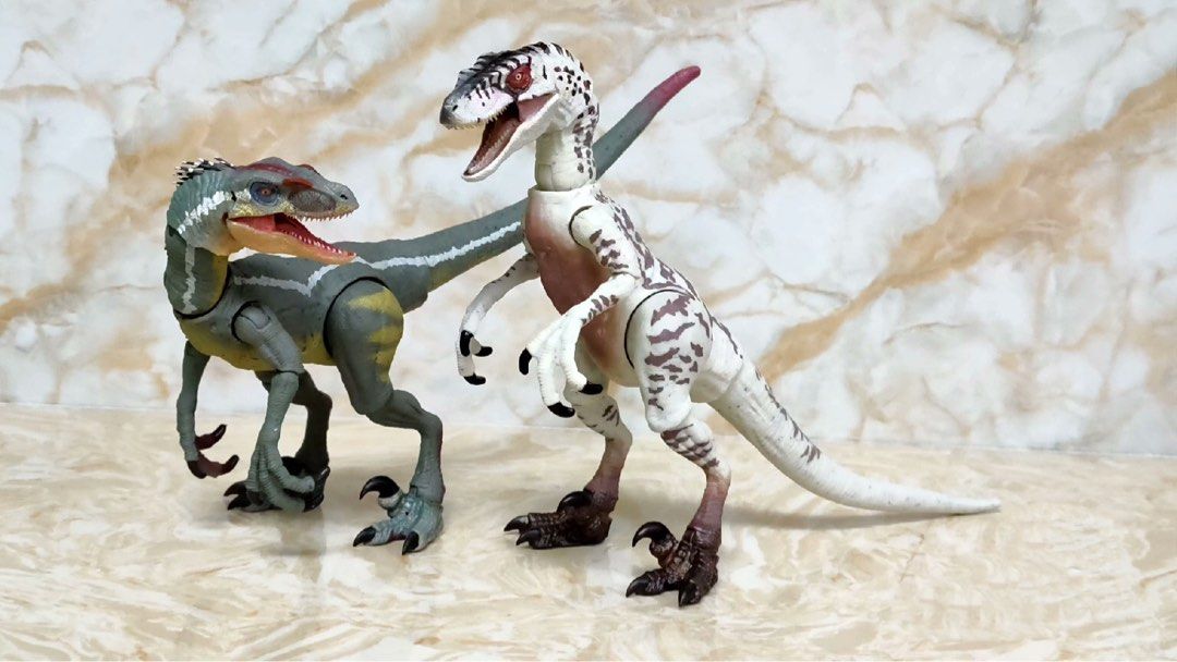 侏儸紀世界 Hammond Collection 速龍升級 模組 JP3 female raptor, 興趣及遊戲, 玩具 & 遊戲類 ...