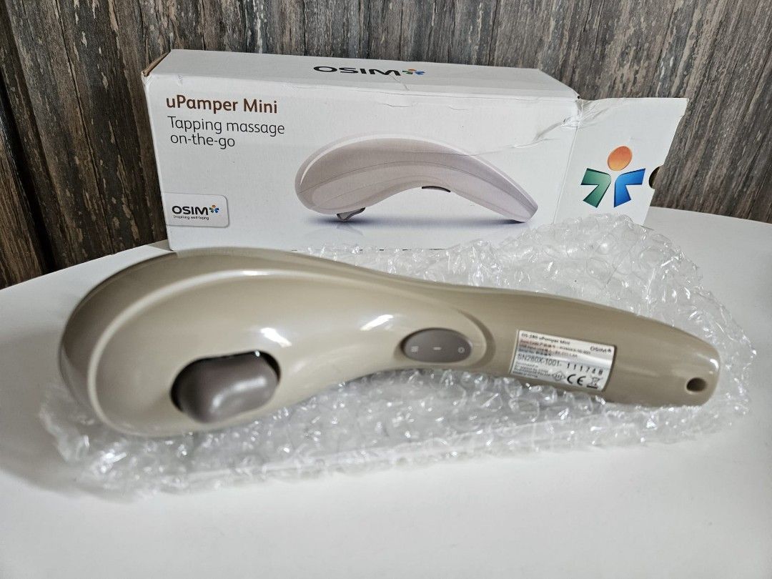 二手 OSIM uPamper Mini（內附說明書 及 USB 綫）, 健康及營養食用品, 按摩紓緩用品 - Carousell