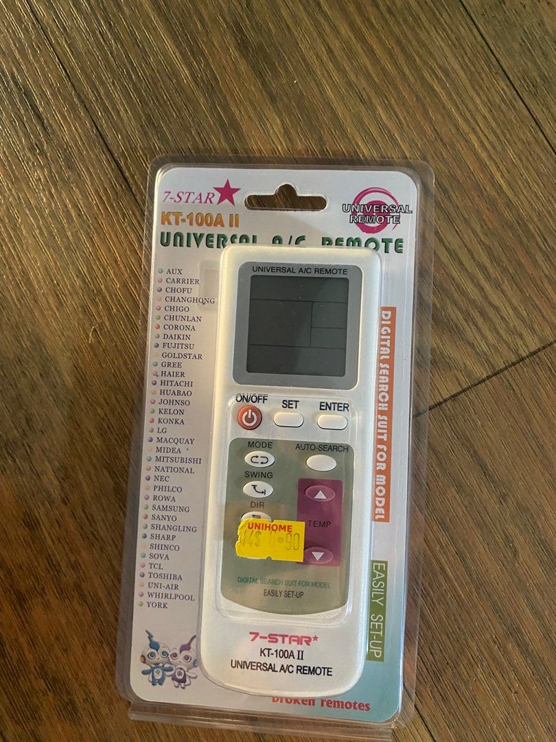 AC remote controls, TV & Home Appliances, Electrical, Adaptors ...