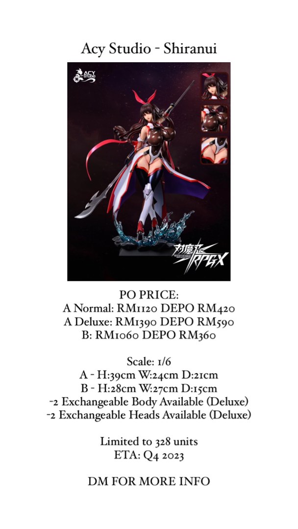 Acy Studio - Shiranui, Hobbies & Toys, Toys & Games on Carousell