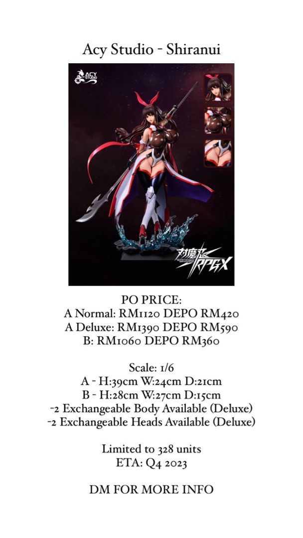 Acy Studio - Shiranui, Hobbies & Toys, Toys & Games on Carousell