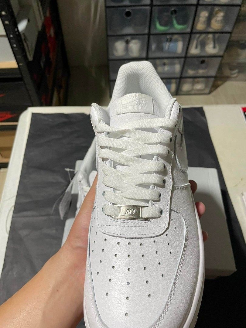 Air force 1 Triple White, Men's Fashion, Footwear, Sneakers on Carousell
