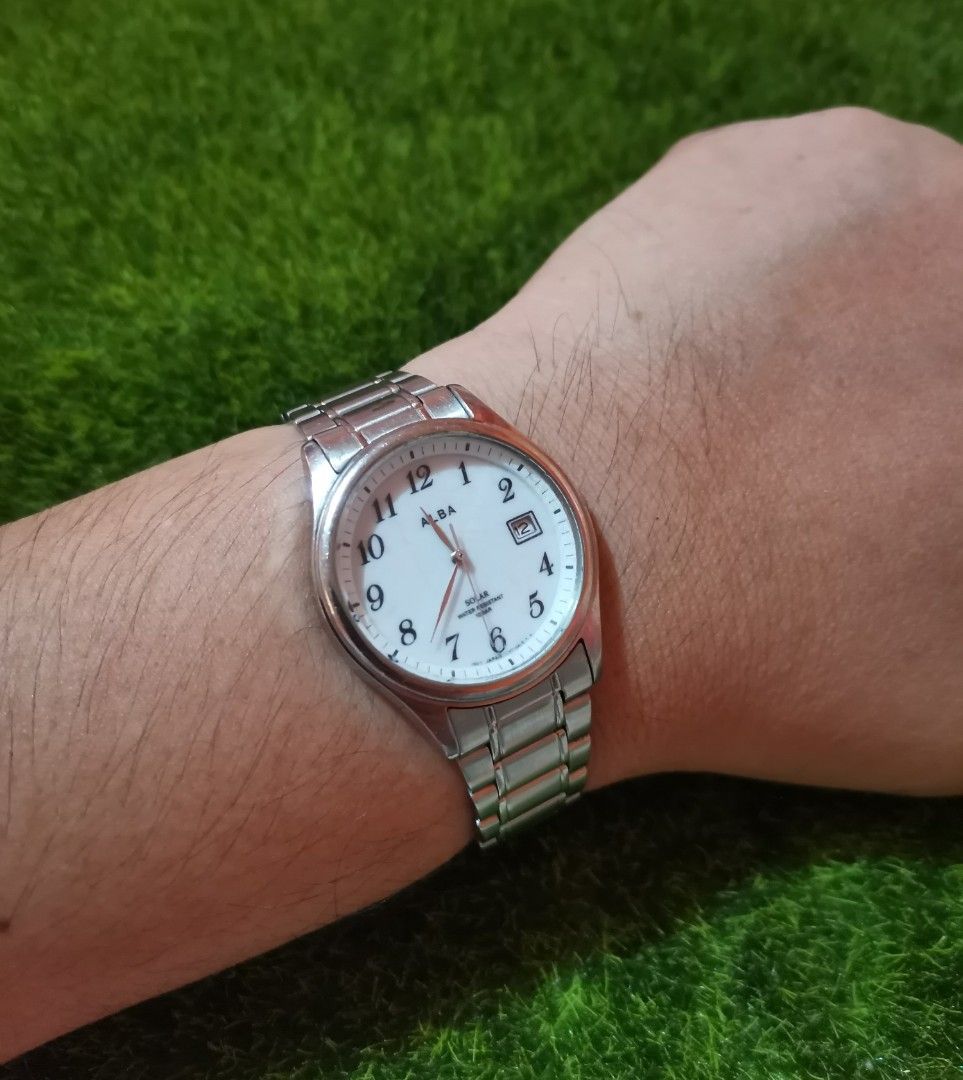 ALBA SOLAR WATER RESISTANT 10BAR [ 35MM] VINTAGE JAPAN, Women's Fashion ...