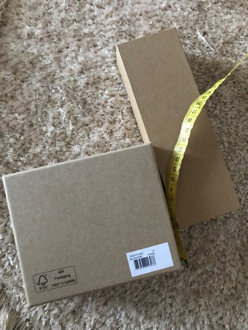 AMI paris box boks untuk tas dasi dompet dlll bebas pakai new stok cm 1 ...