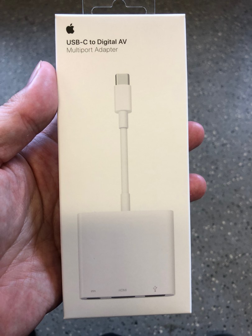 Apple USB-C Digital AV Multiport Adapter, Computers & Tech, Parts ...