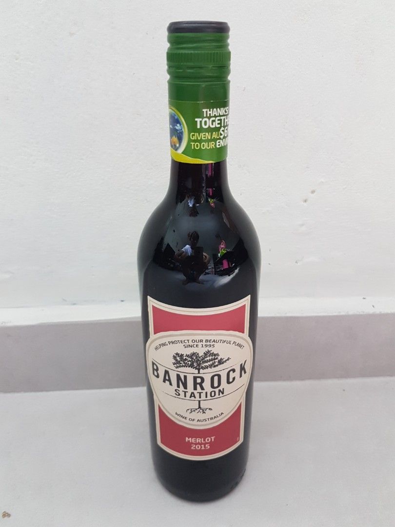 Banrock Station Merlot 2015 750ml, Food & Drinks, Alcoholic Beverages ...