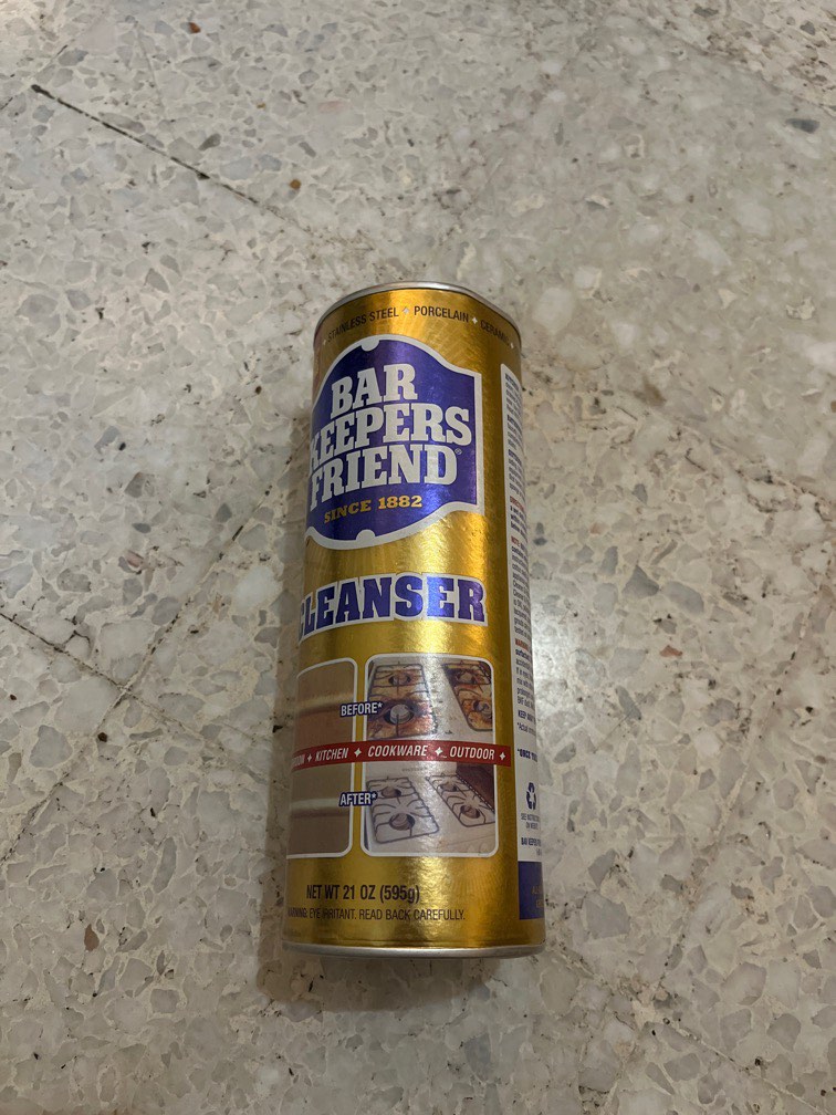 Bar Keepers Friend Cleanser - Powder Form (595g), Furniture & Home ...