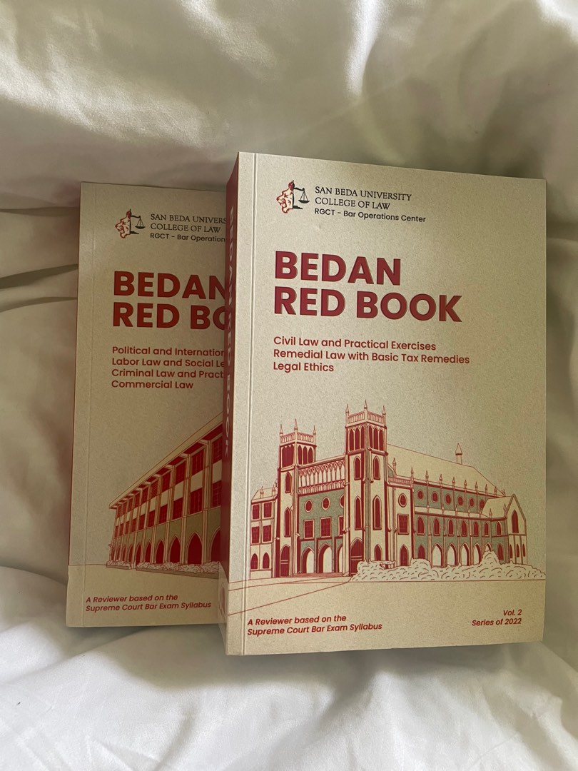 Bedan Red Book 2022 on Carousell