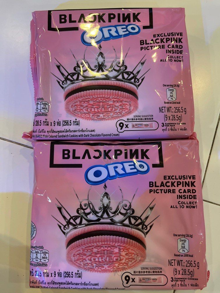 Black pink Oreo, Food & Drinks, Other Food & Drinks on Carousell