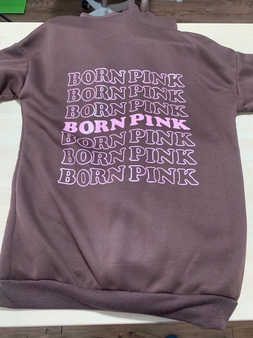 BLACKPINK BORN PINK Merch Hoodie, Women's Fashion, Coats, Jackets and ...