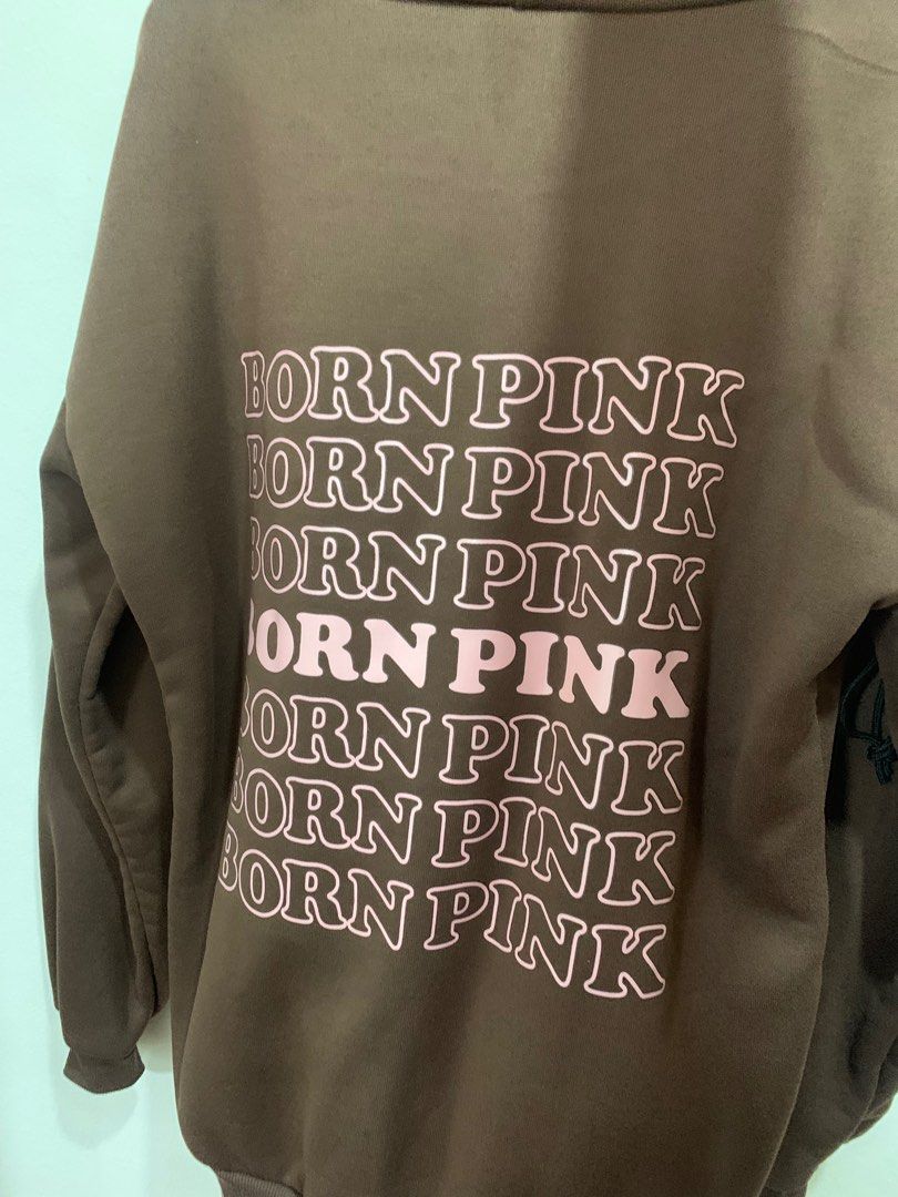 BLACKPINK BORN PINK Merch Hoodie, Women's Fashion, Coats, Jackets and ...