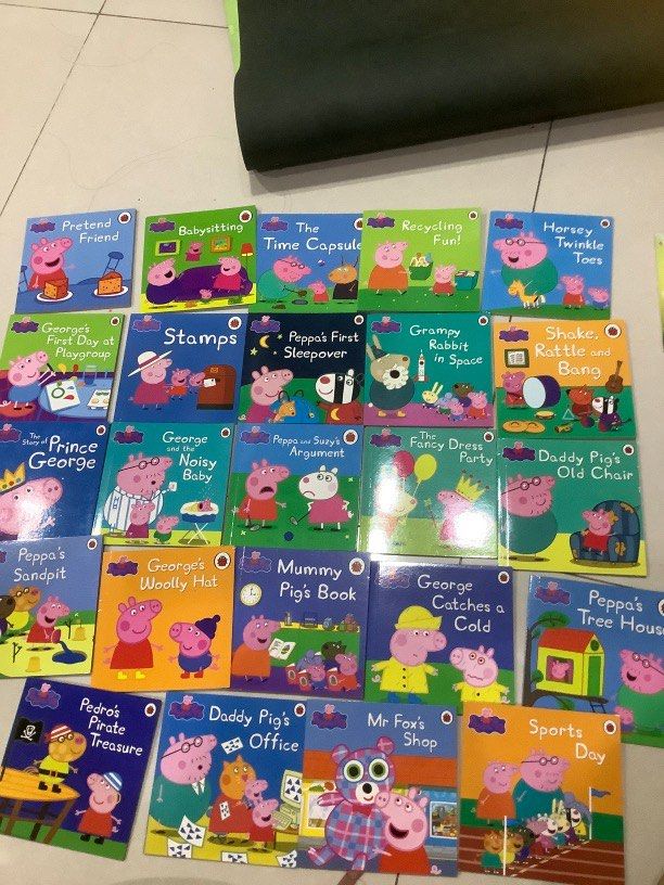 Buku peppa pig story book english 24 halaman, Buku & Alat Tulis, Buku ...