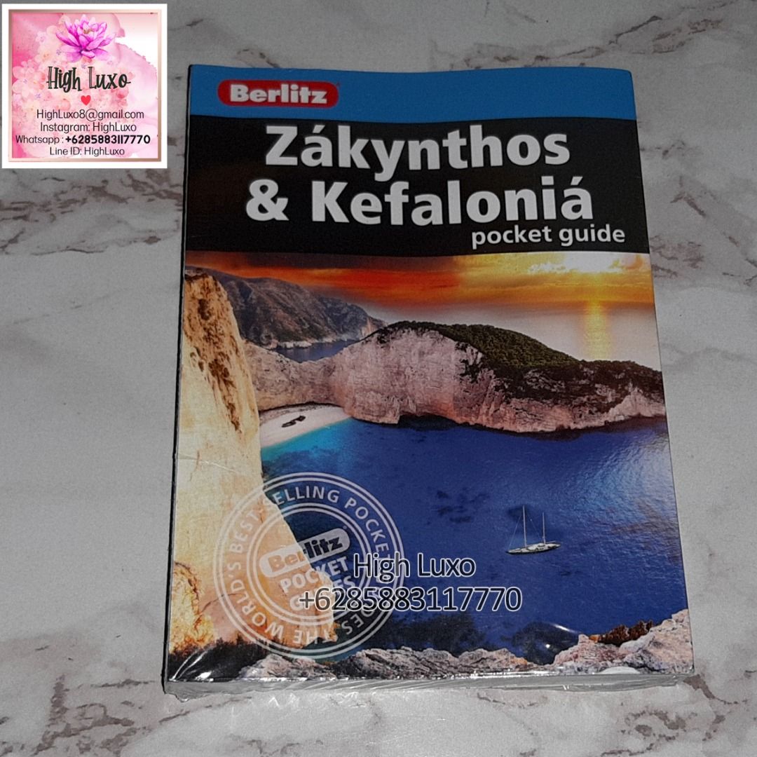 Buku Travel Berlitz Zakynthos & Kefalonia Pocket Guide Greece Yunani ...