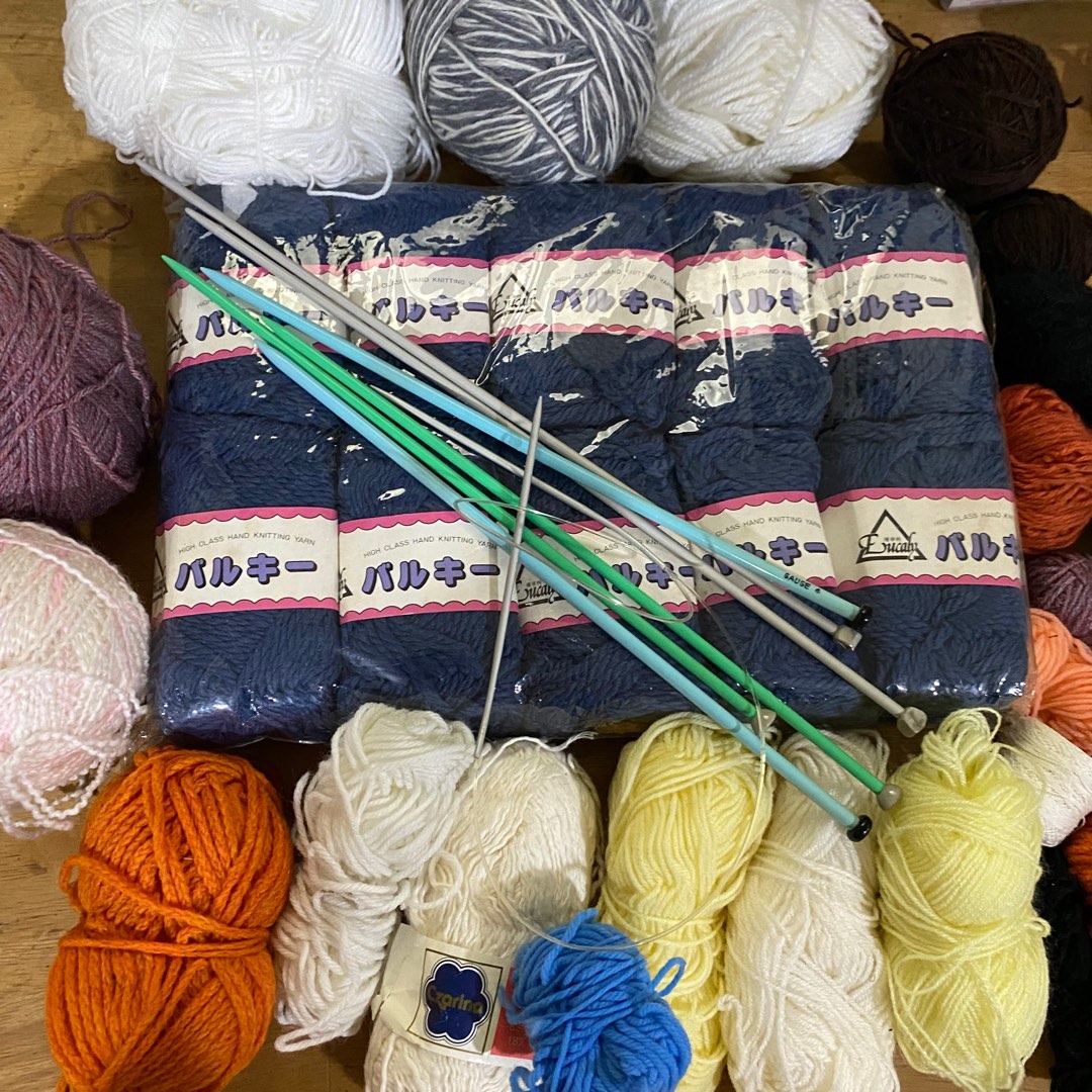 [TAKE ALL] Japanese Yarns for Crochet or Knitting, Hobbies & Toys ...