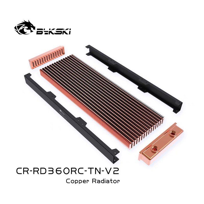 Bykski 360MM Copper Radiator, Computers & Tech, Parts & Accessories ...