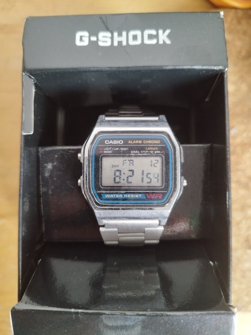 Casio A158 klasik, Fesyen Pria, Jam Tangan di Carousell