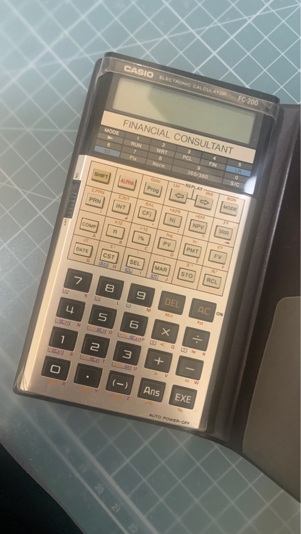 Casio FC-200, 電腦及科技產品, 商務用科技產品在旋轉拍賣