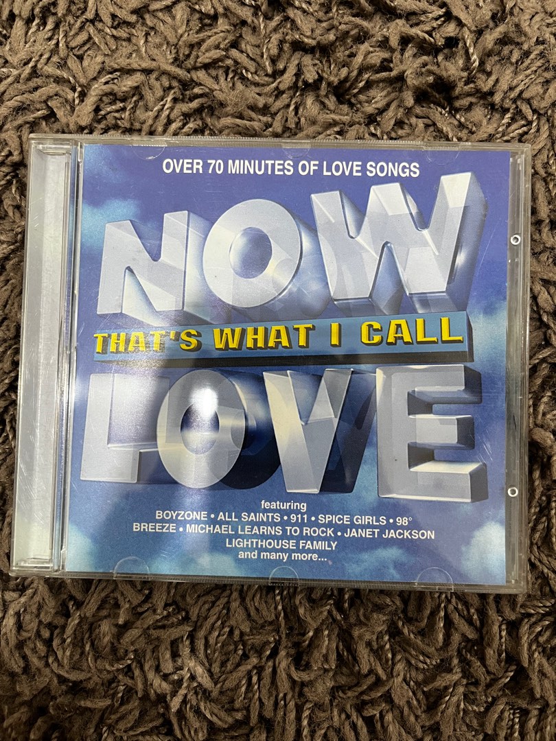 CD - Now Love (1998) lagi evergreen compilations, Hobbies & Toys, Music ...