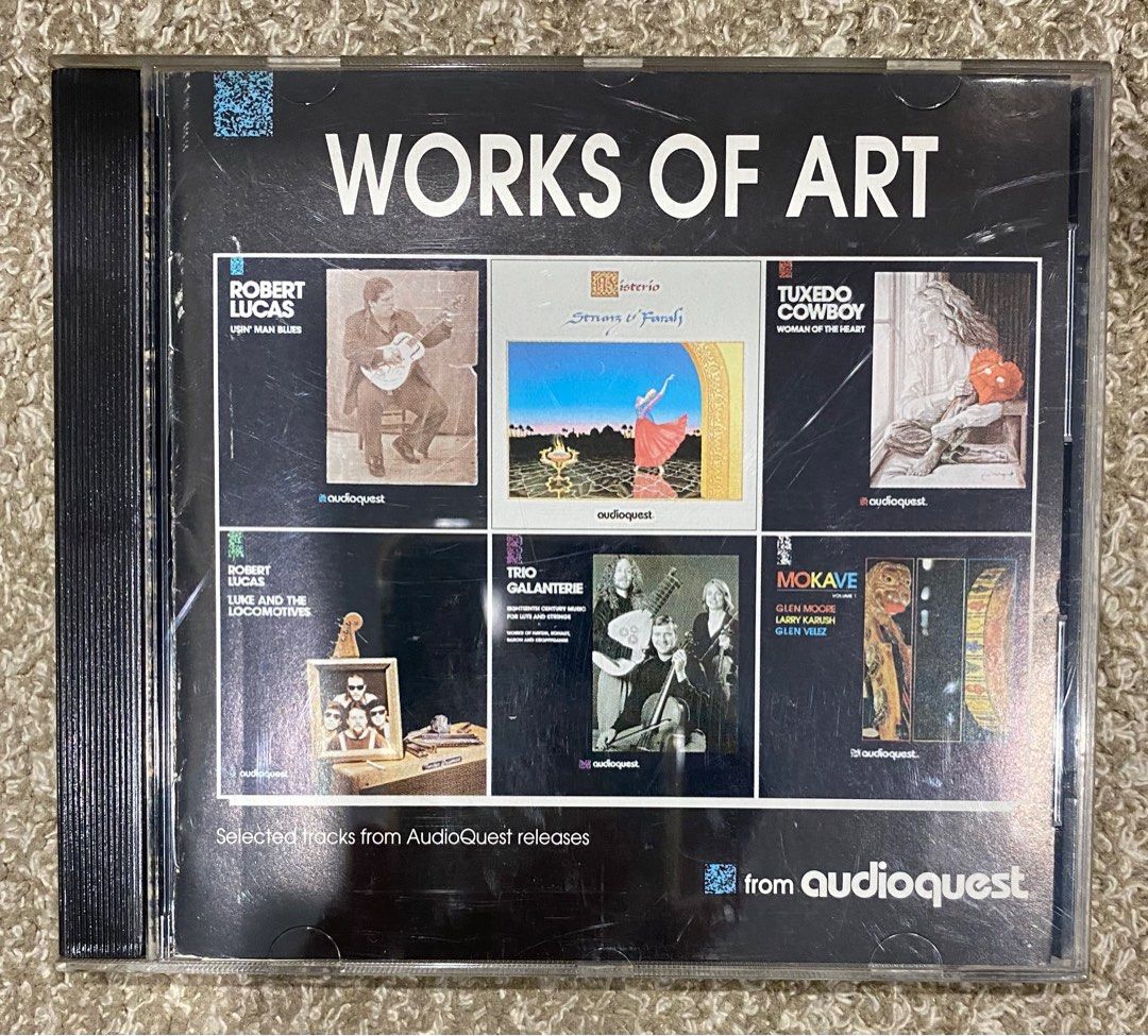 CD: (Reserved) audiophile, tests, blues - Works Of Art from Audioquest ...
