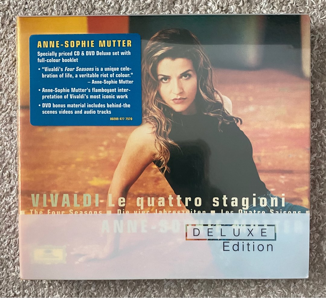 CD: classical - Anne Sophie Mutter Vivaldi Le Quattro Stagioni The Four ...