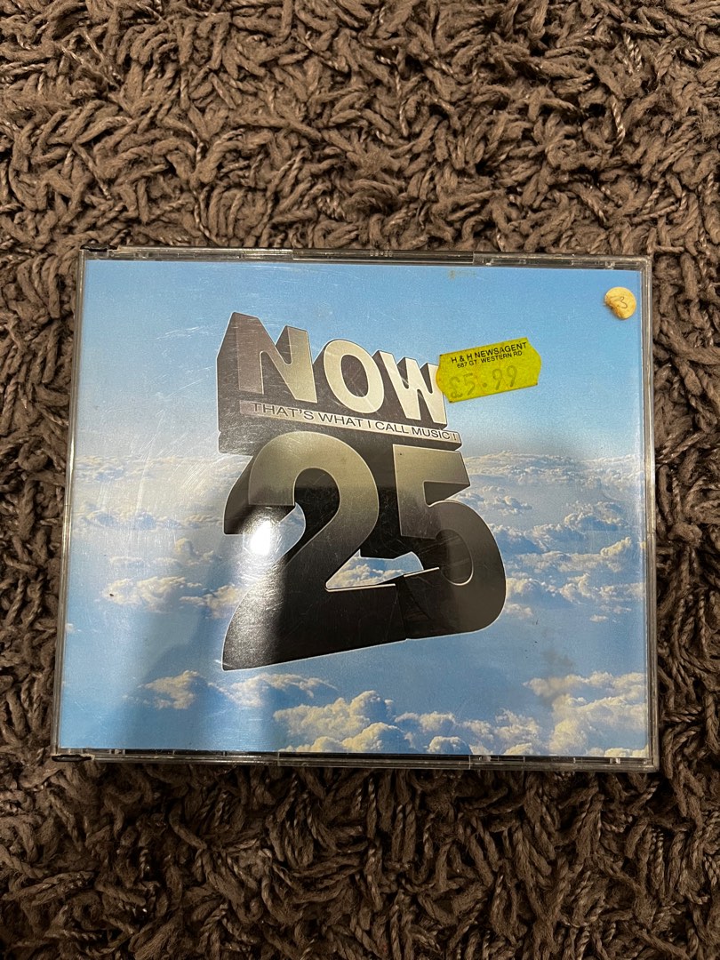 CD- NOW 25 (1993) compilations Album, Hobbies & Toys, Music & Media ...
