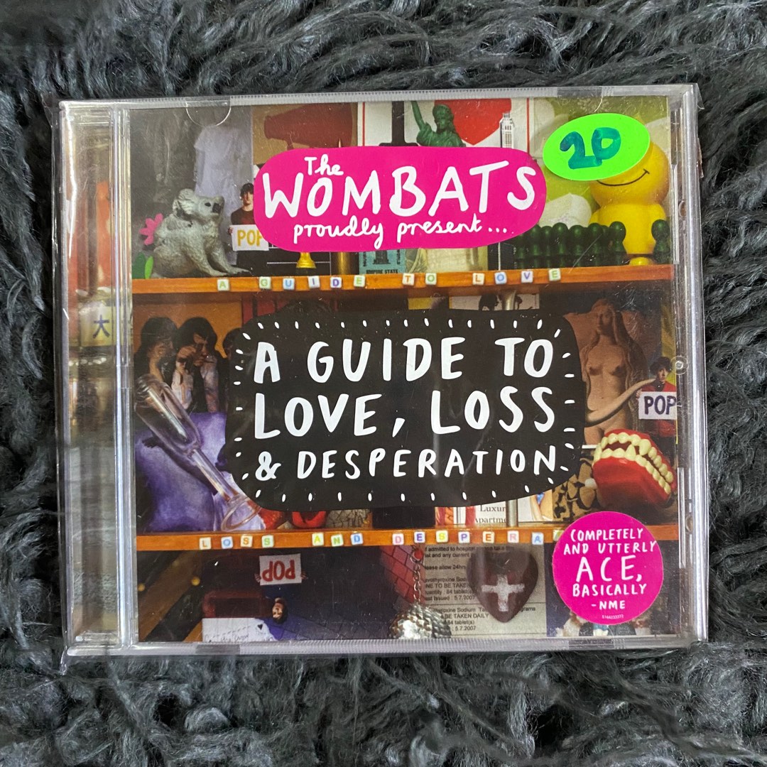 CD THE WOMBATS proudly present A Guide to Love,Loss & Desperation ...