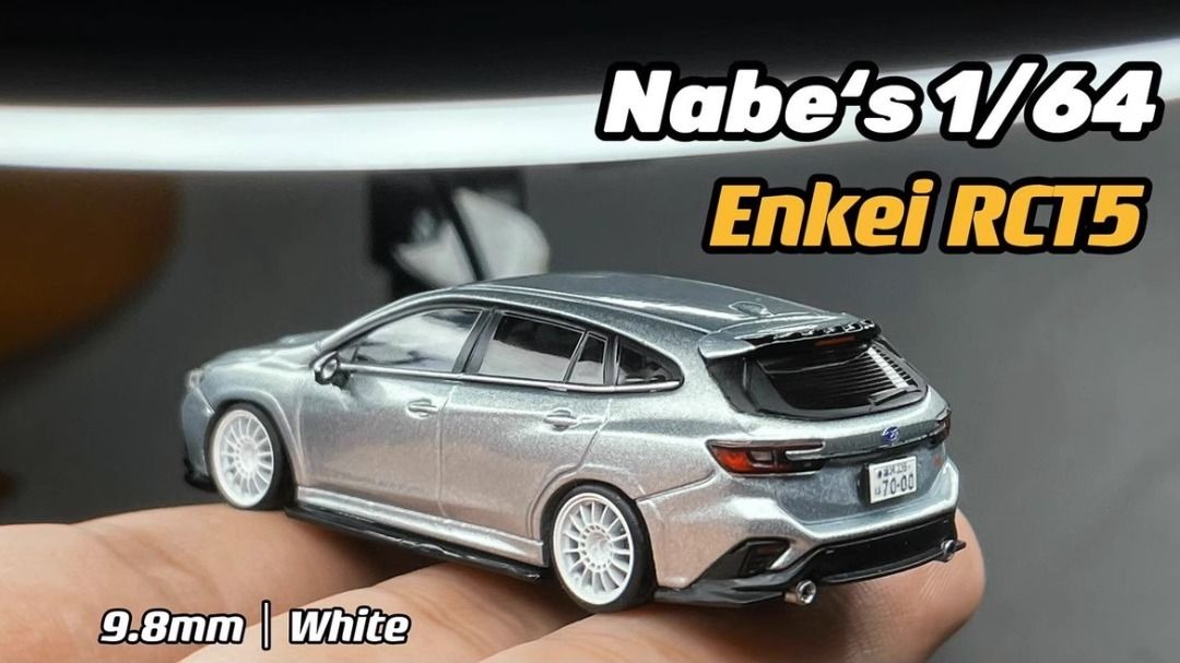 Chika Nabe's Enkei RCT5 Rim Wheel 9.7 8.9mm Rim Wheel for 1/64 Scale ...