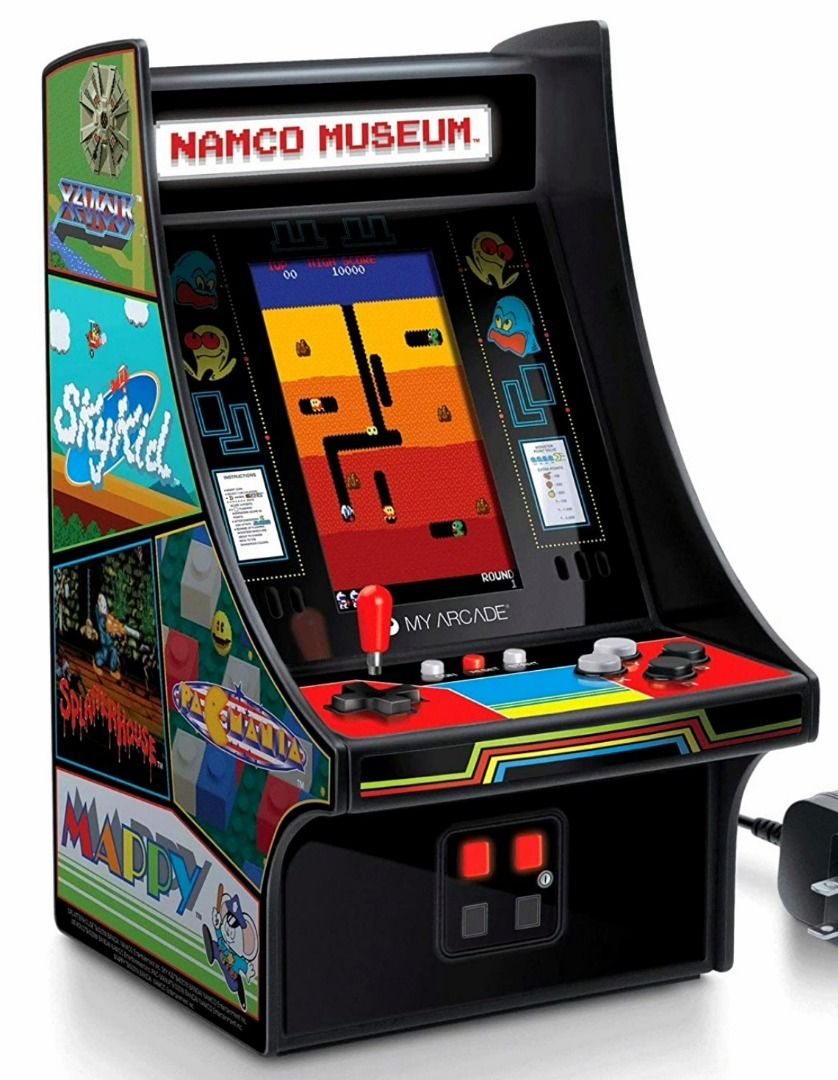 Classic Namco Museum Mini Arcade Games Machine - 10-Inch , a blast from ...