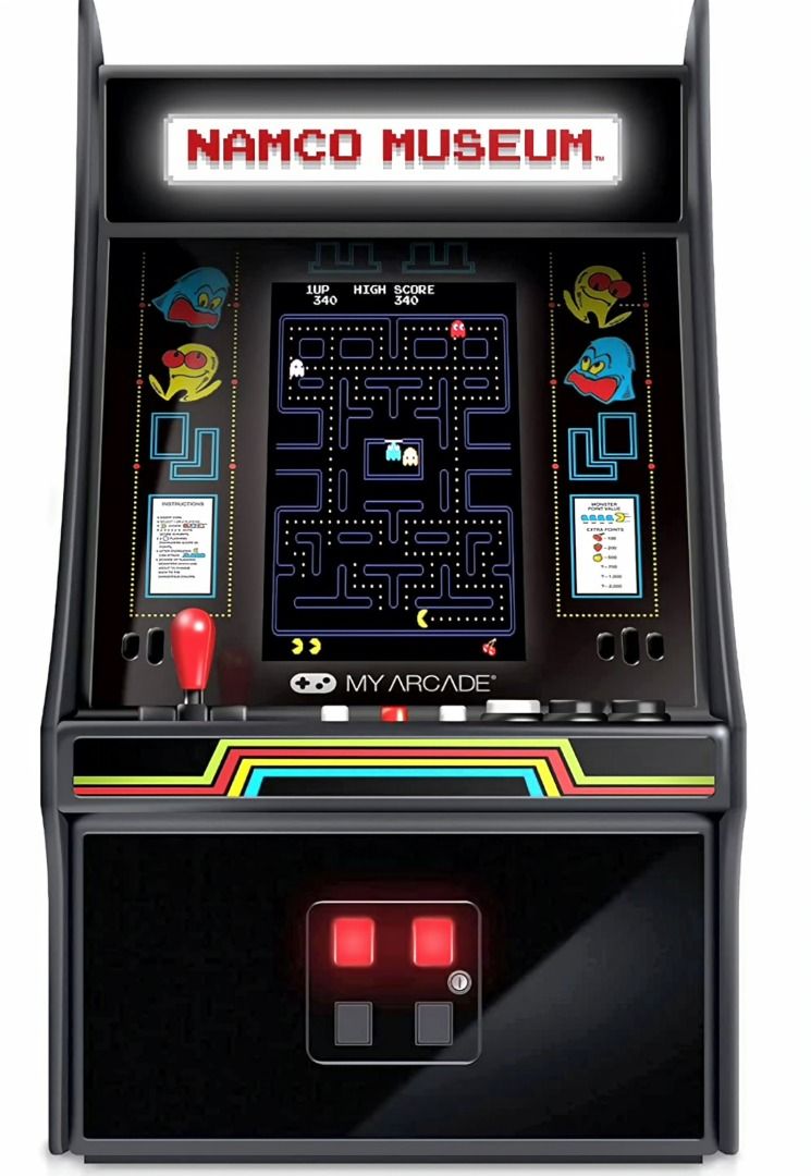 Classic Namco Museum Mini Arcade Games Machine - 10-Inch , a blast from ...