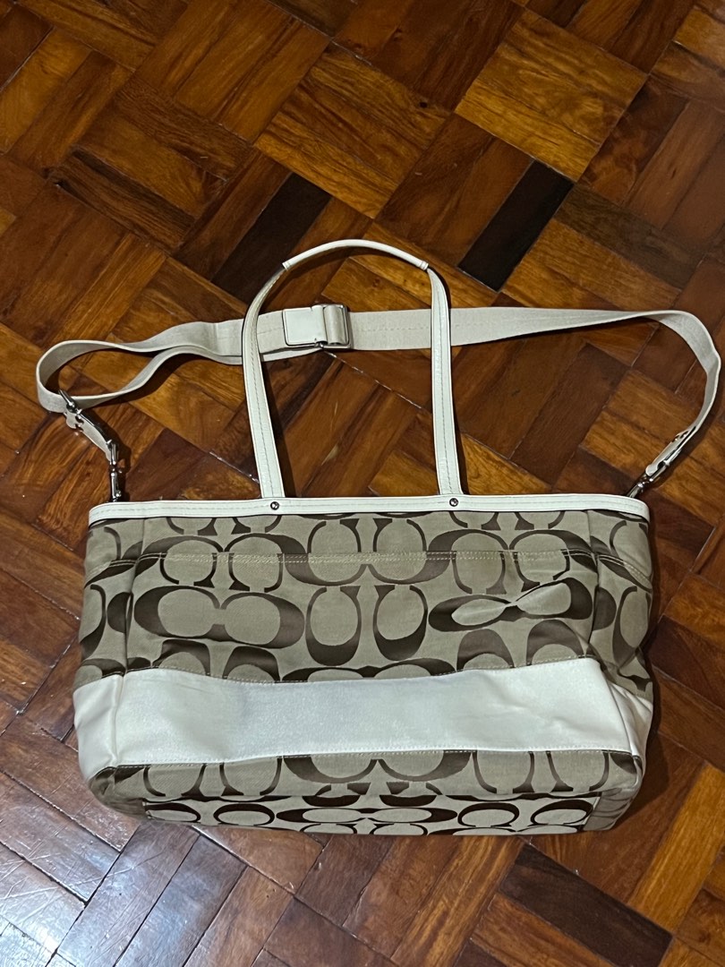 Coach 2-way Large Mommy Bag, Women's Fashion, Bags & Wallets, Cross ...