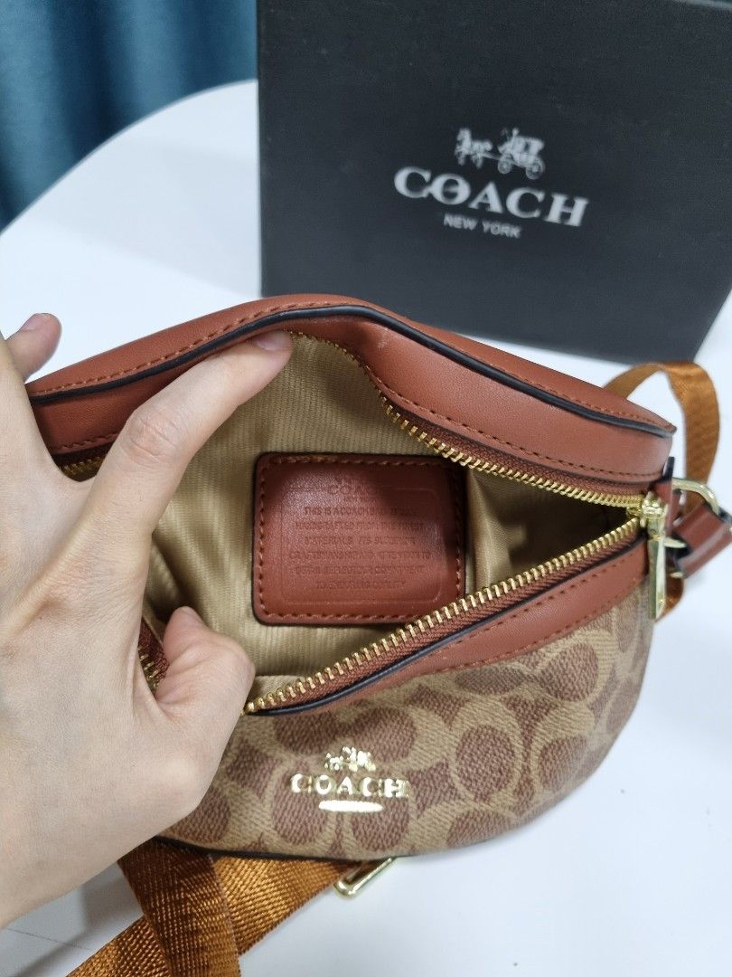 Coach chest bag bump bag NEW, Women's Fashion, Bags & Wallets, Cross ...