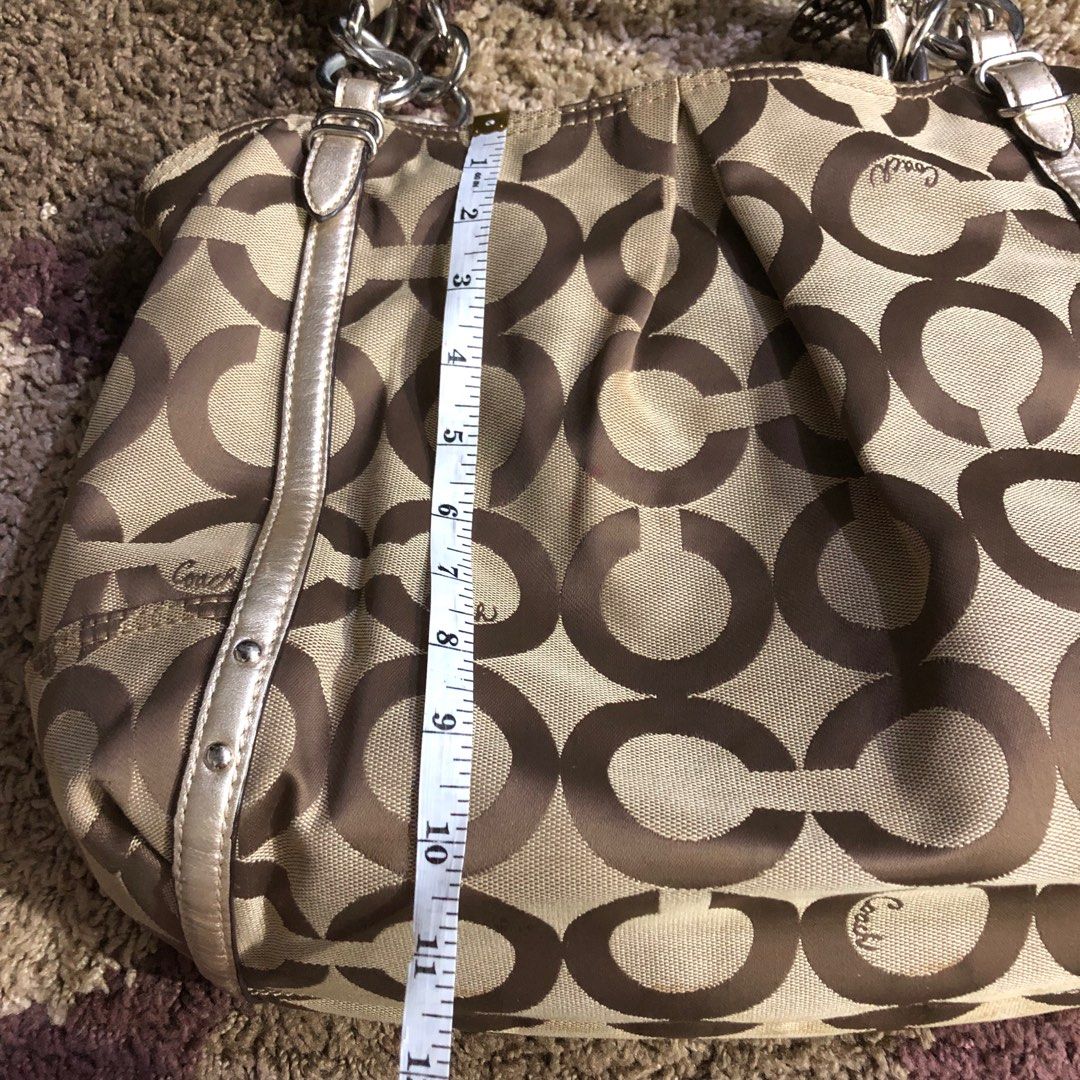 Coach Handbag mono, Women's Fashion, Bags & Wallets, Shoulder Bags on ...