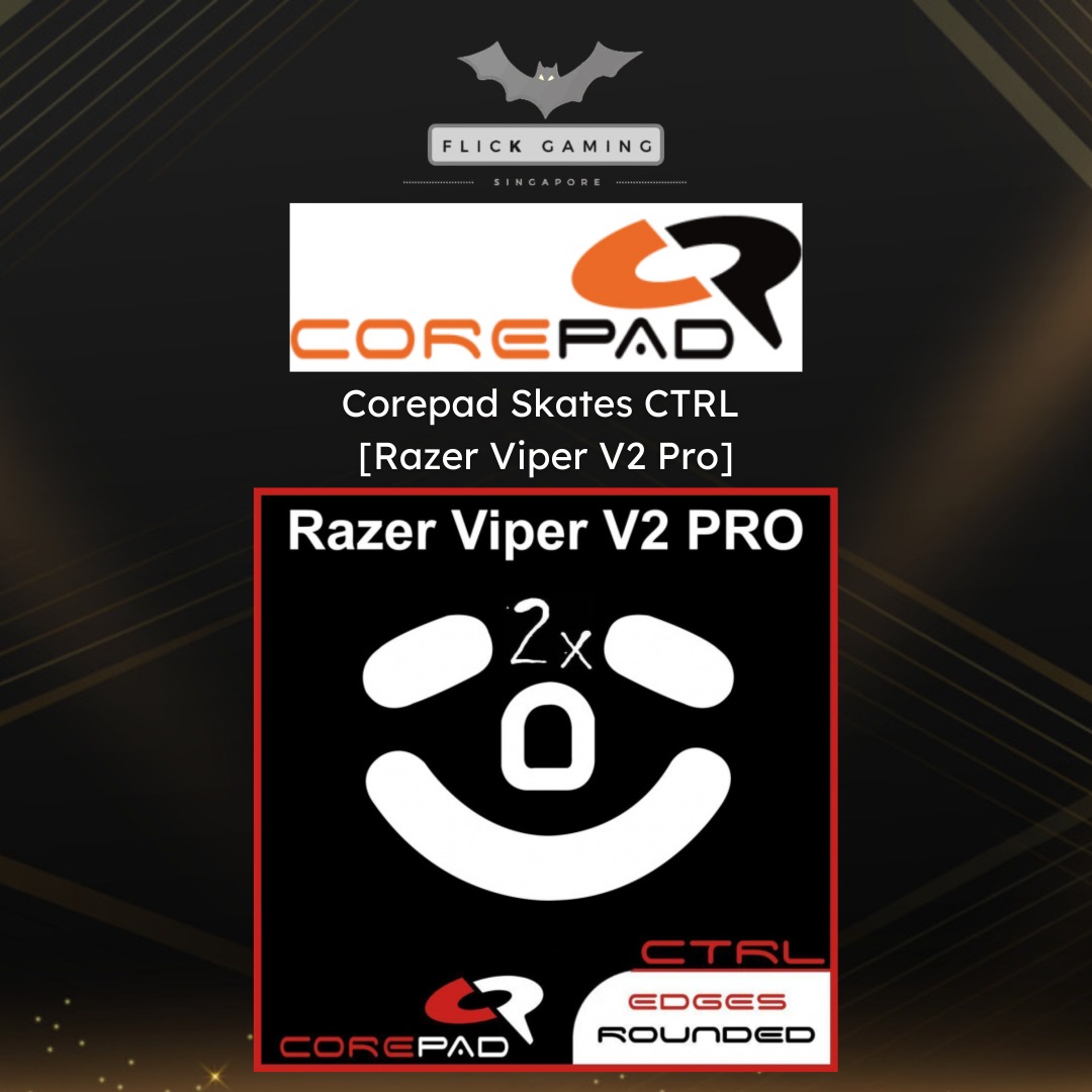 Corepad Skates CTRL for Razer Viper V2 Pro, Computers & Tech, Parts ...