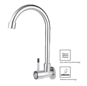 CR-001 Wall mounted kitchen tap (cold water only), Furniture & Home ...