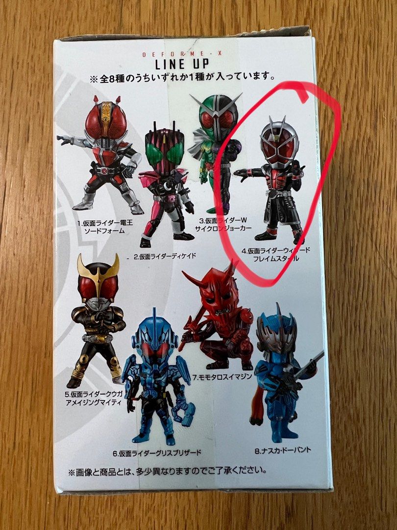 Deformed-x Kamen rider wizard, 興趣及遊戲, 玩具 & 遊戲類 - Carousell