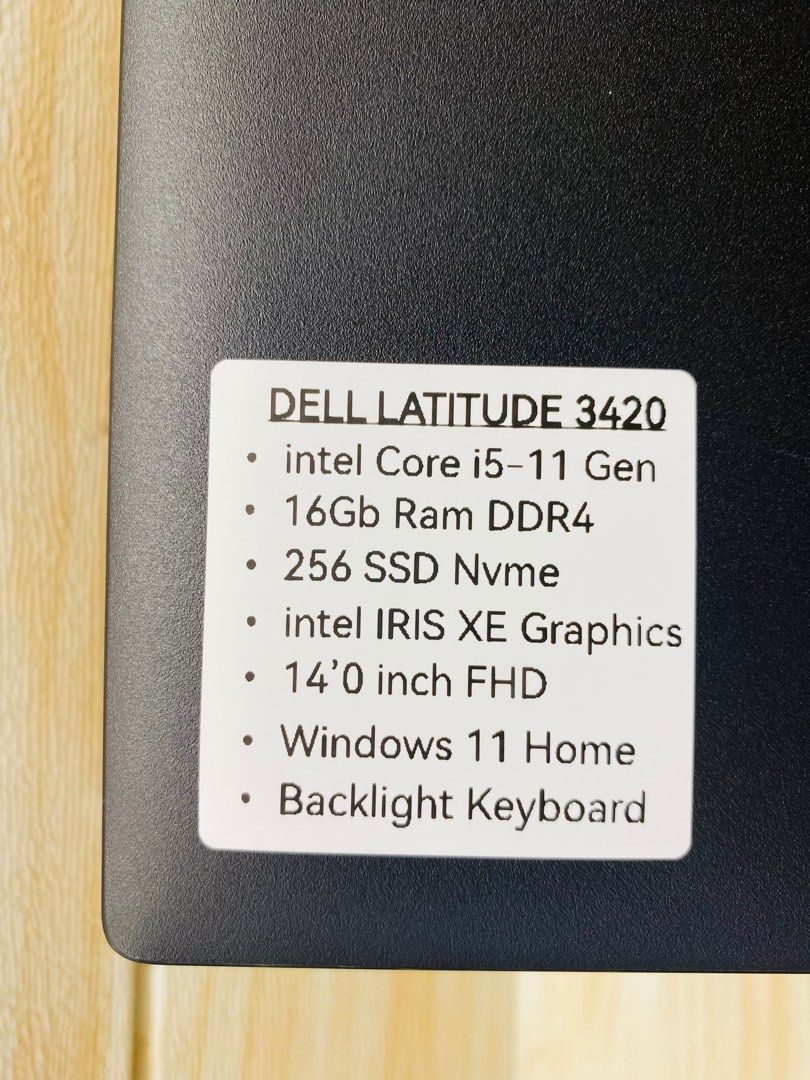 DELL LATITUDE 3420 2022 Model Core i5-11th Gen 16gb Ram 256 SSD intel ...