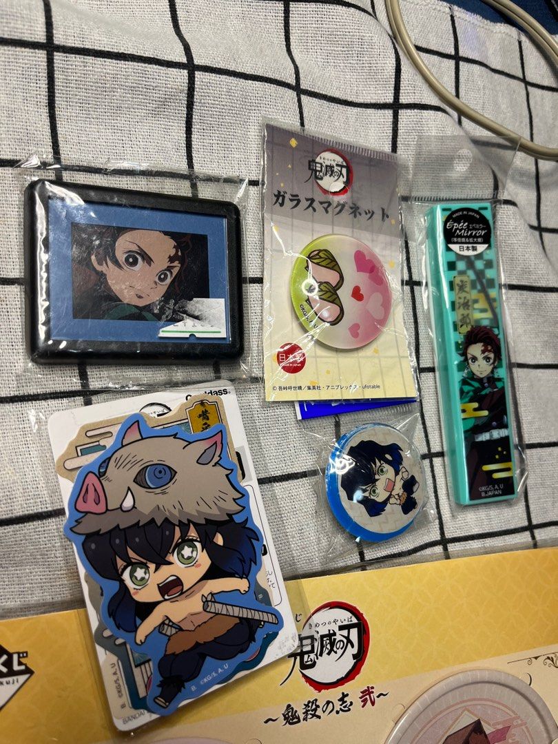 Demon slayer kimetsu no yaiba merch, Hobbies & Toys, Memorabilia ...